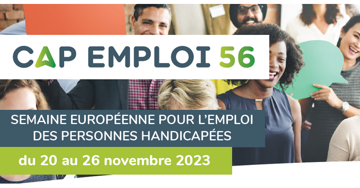 Retrouvez le programme de Cap emploi 56 pour la SEEPH 2023 - Cap emploi 56